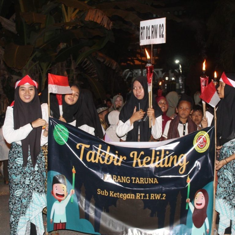 Keindahan Takbir Keliling dalam Perayaan Idul Adha di Desa Ketegan | Krajan