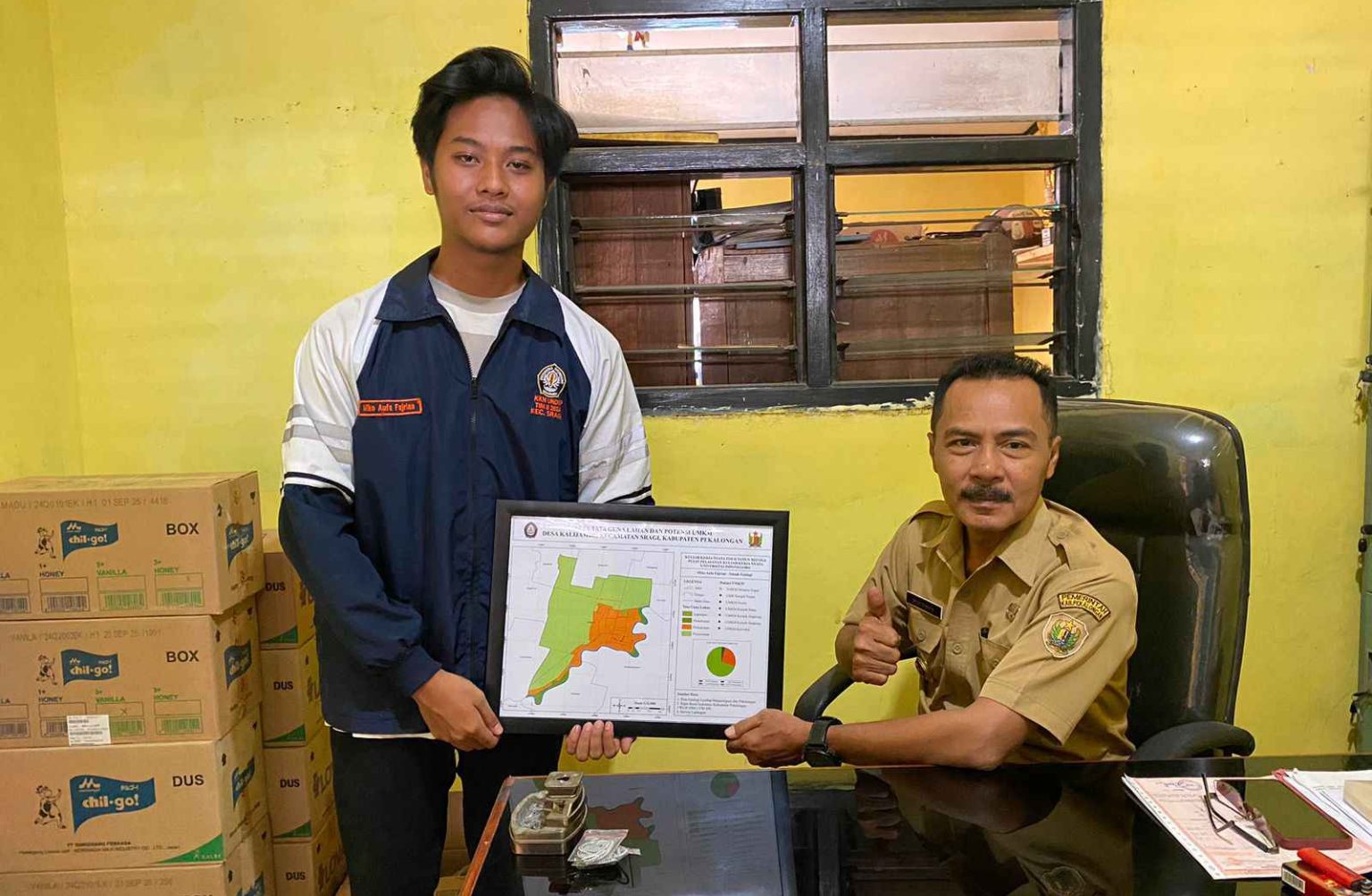 Mahasiswa KKN UNDIP Buat Peta Tata Guna Lahan dan Potensi UMKM untuk Tingkatkan Informasi ...