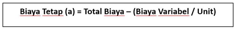 Perilaku Biaya (Cost Behavior) : Definisi, Jenis-Jenis, dan Metode ...